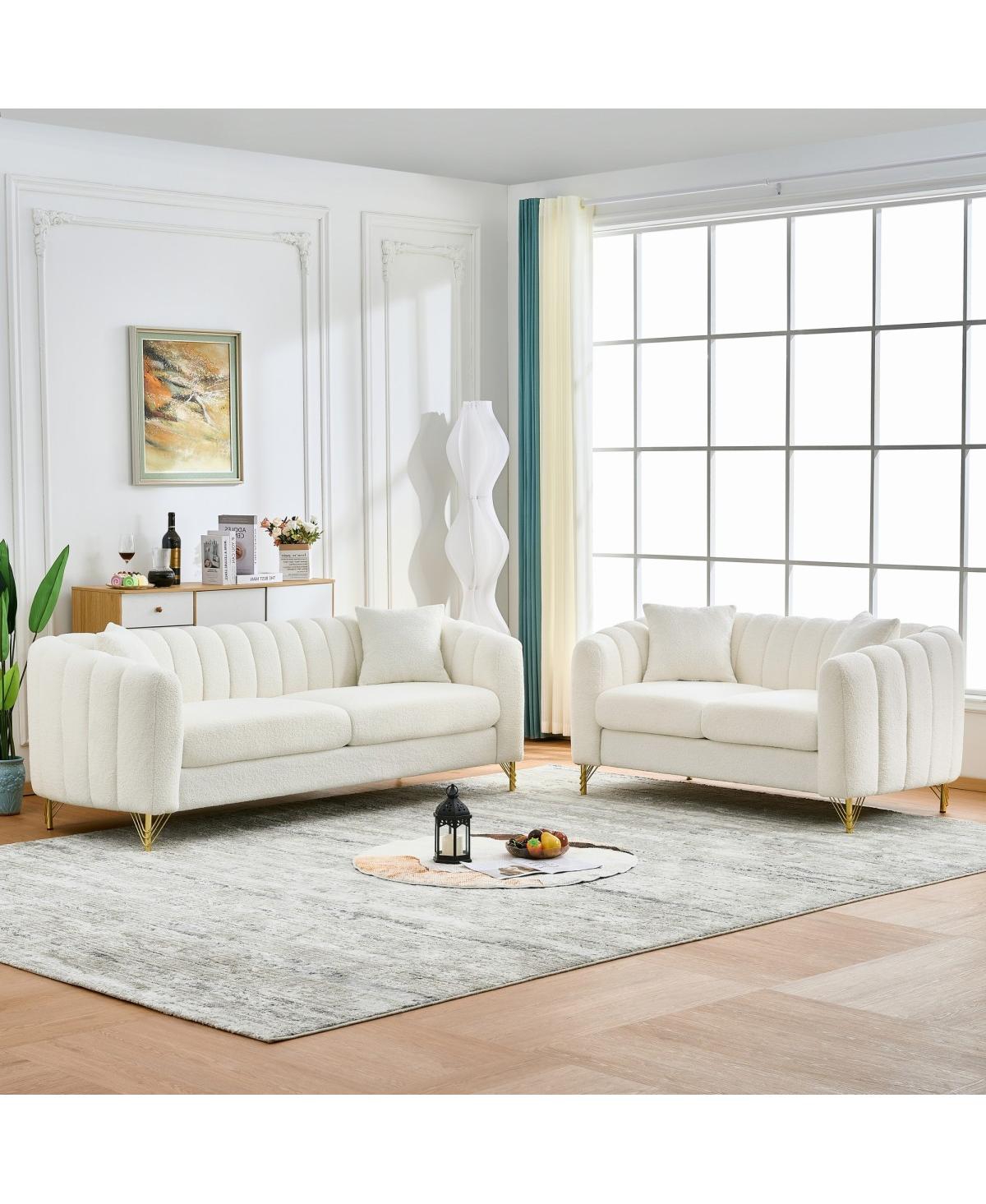 Click here for Streamdale Furniture Oversized Chenille 3 plus 2 S... prices