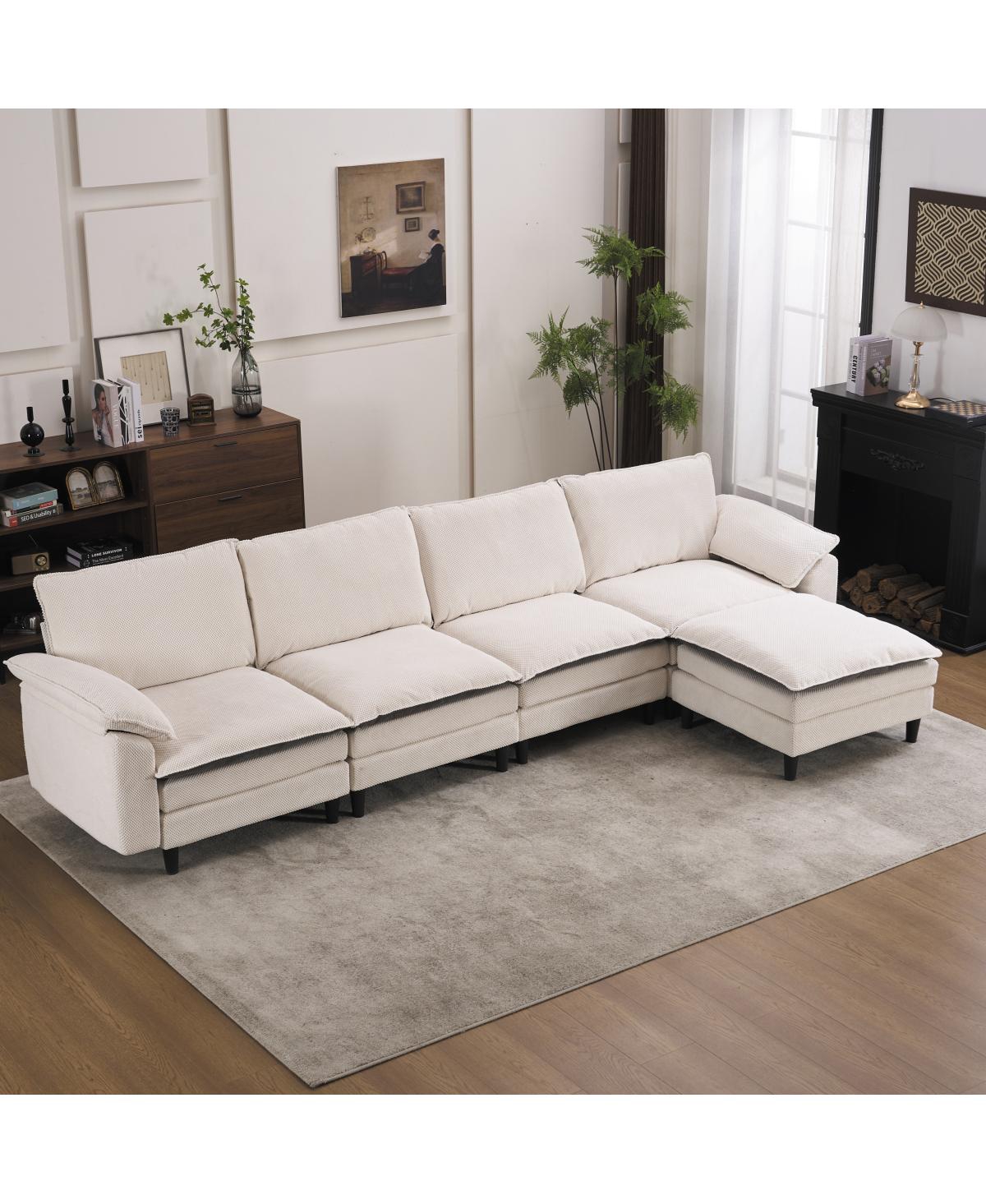 Click here for Streamdale Furniture Two-Tone L-Shaped Modular Clo... prices