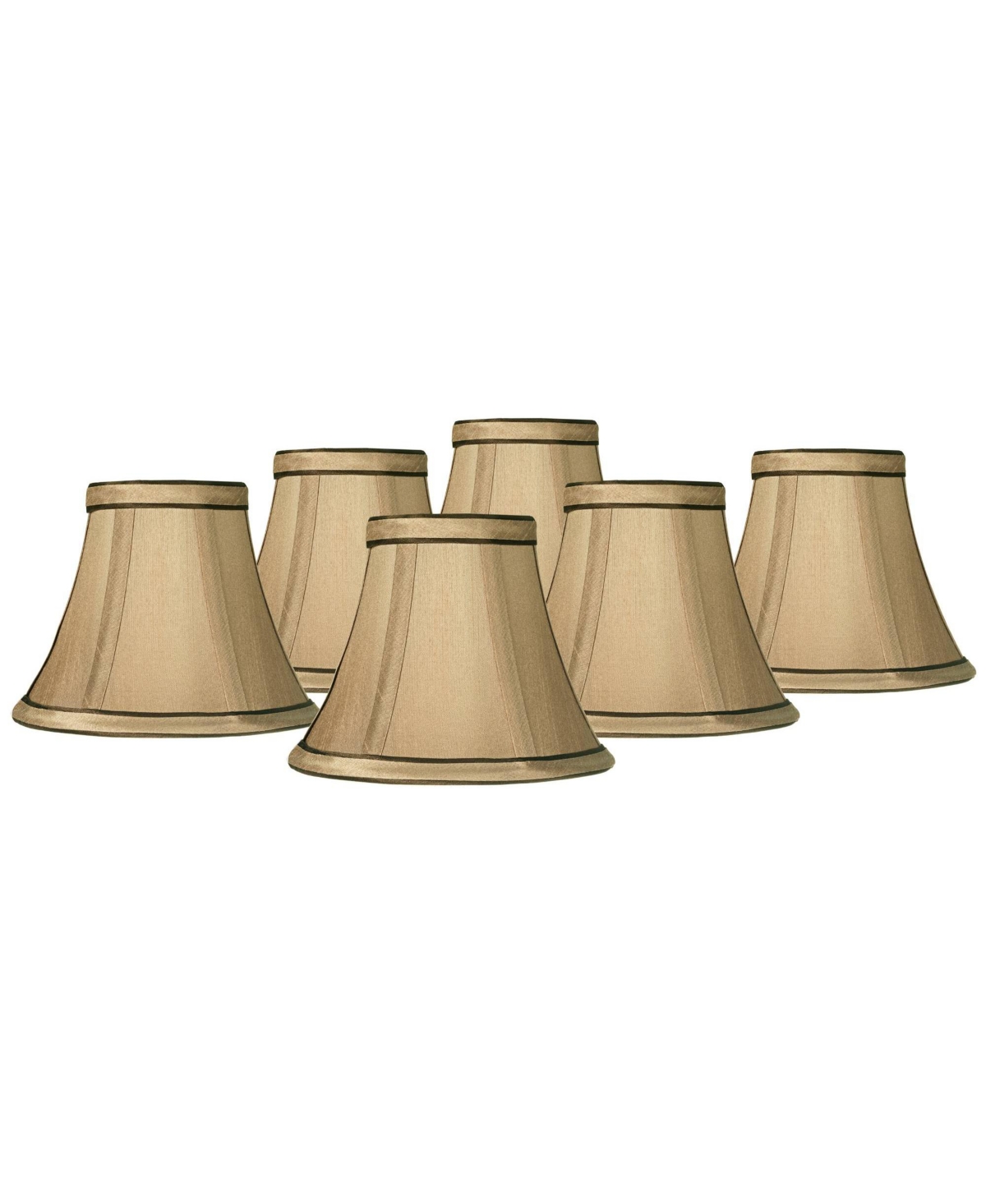 Click here for Springcrest Set of 6 Round Hardback Bell Lamp Shad... prices