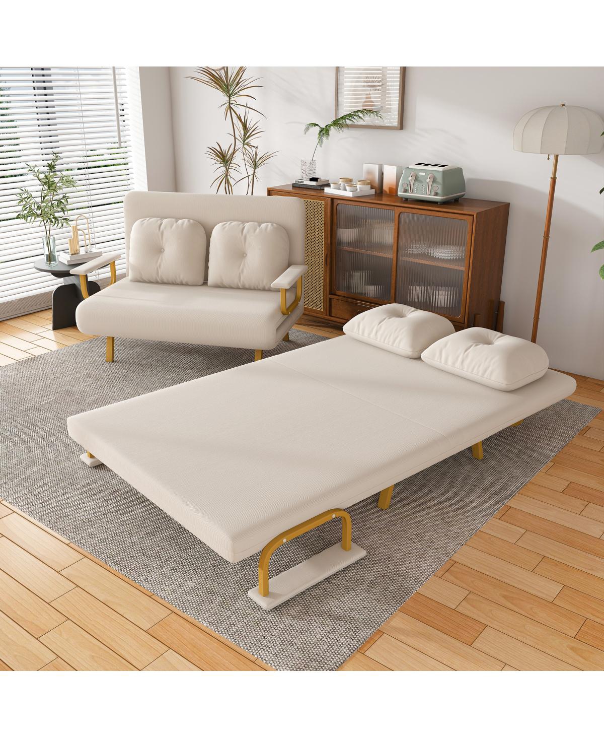 Click here for Streamdale Furniture 46 Wide 5-in-1 Convertible Fo... prices
