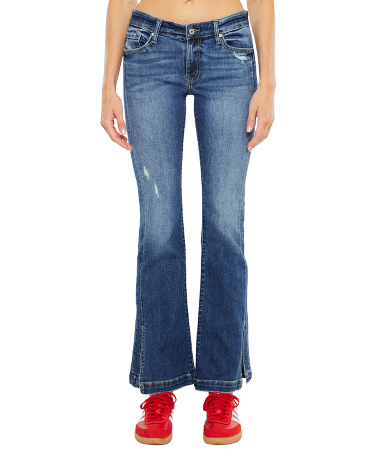Click here for KanCan Womens Brea Low Rise Bootcut Jeans - Medium... prices