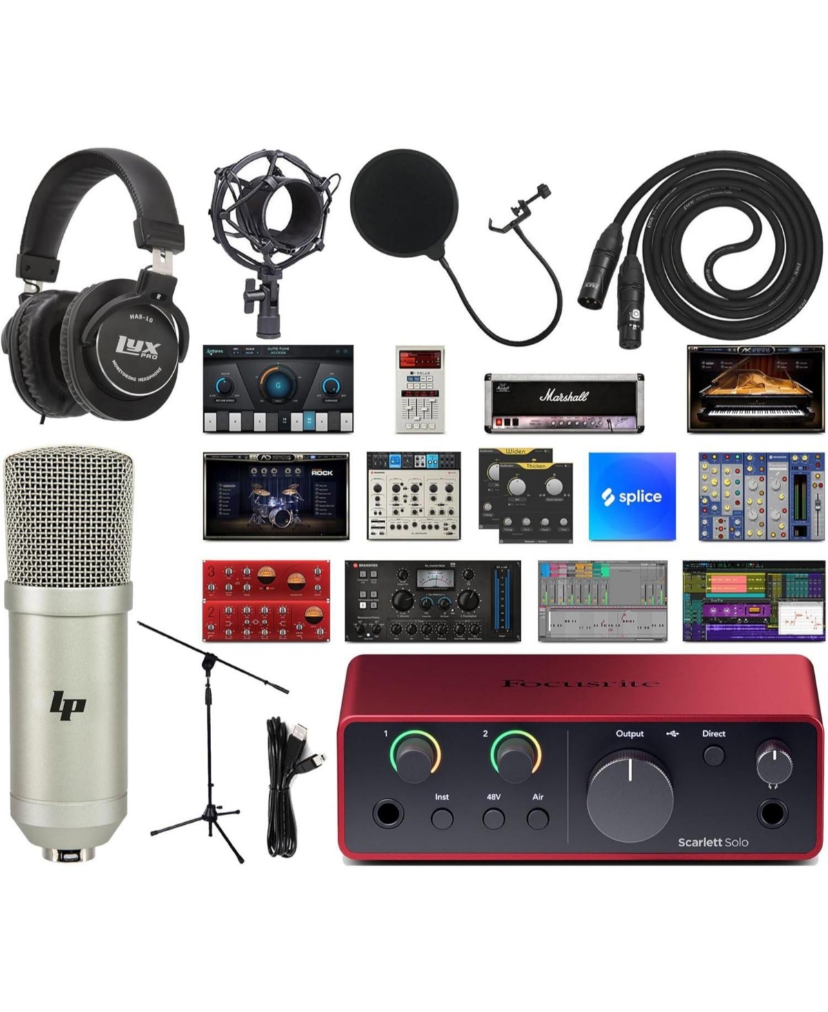 Click here for Focusrite Scarlett Solo 4th-Gen Usb-c Audio Interf... prices