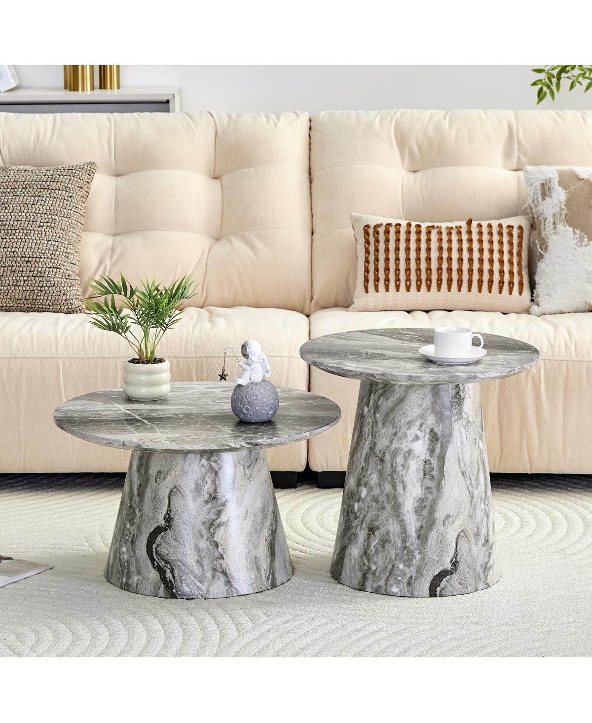 Click here for Streamdale Furniture Mid-Century Modern Nested Rou... prices