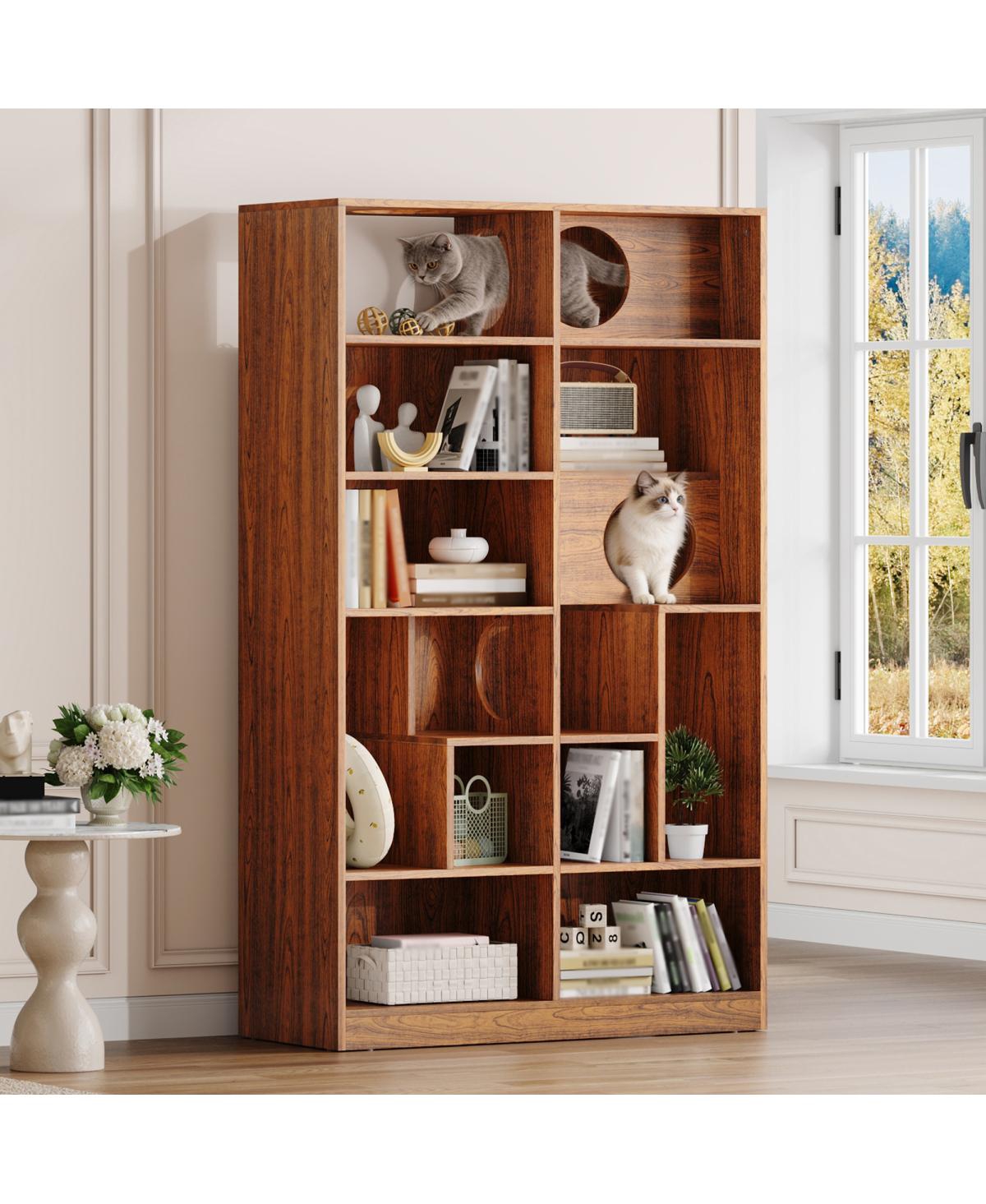 Click here for Streamdale Furniture 2-in-1 Wood Cat House and Boo... prices