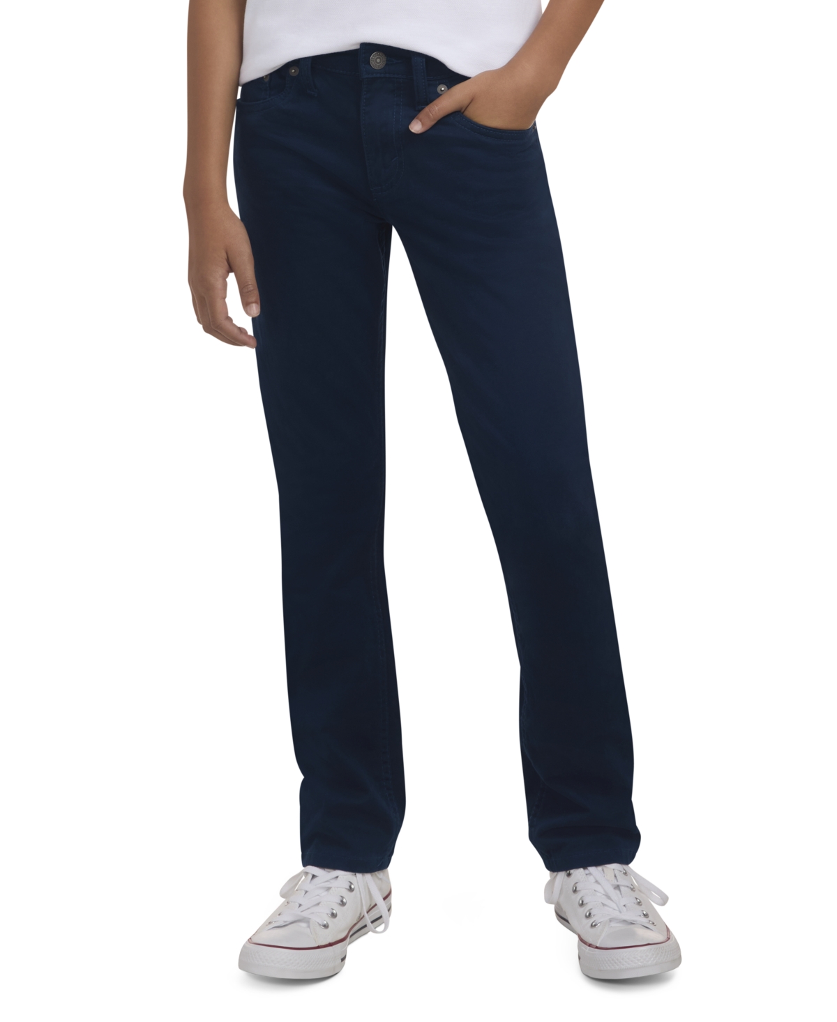 Click here for Levis Big Boys 511 Slim Fit 5-Pocket Sueded Pants... prices