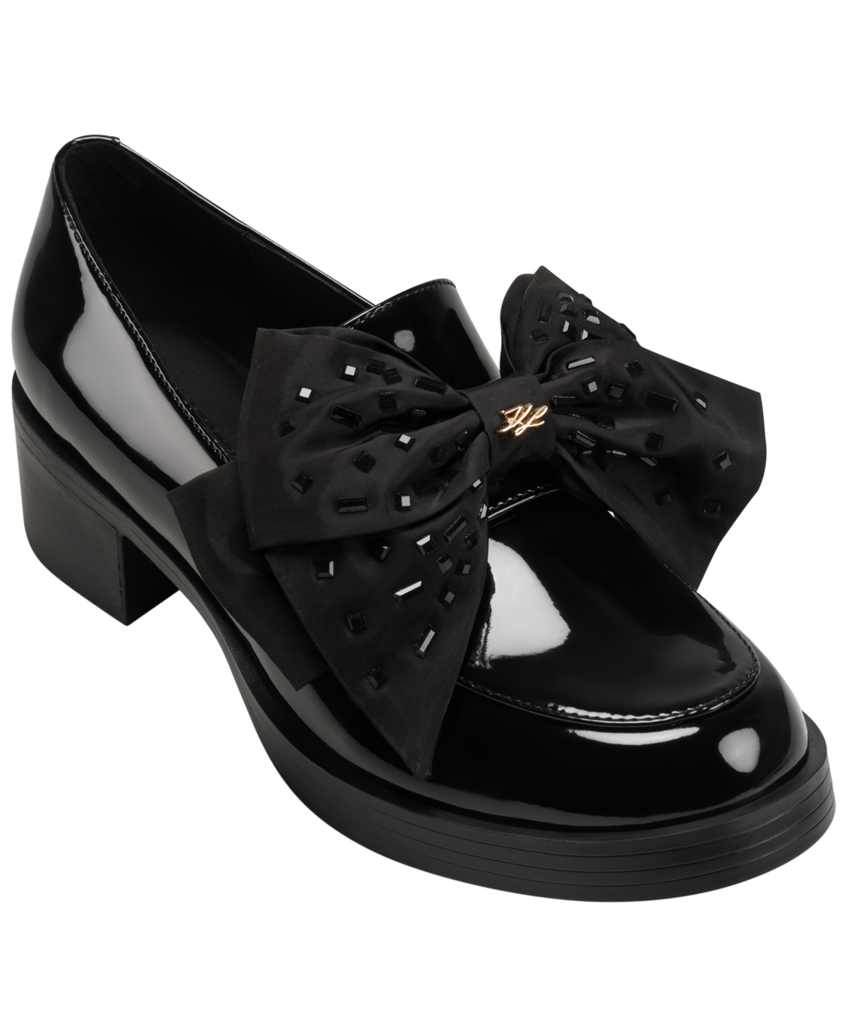 Click here for Karl Lagerfeld Paris Womens Camilia Bow Loafers -... prices