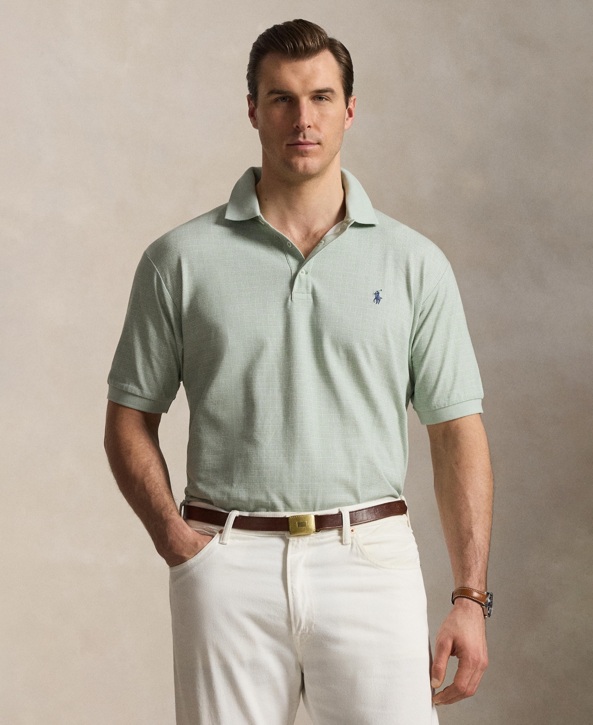 Click here for Polo Ralph Lauren Mens Big & Tall Short-Sleeve Pol... prices