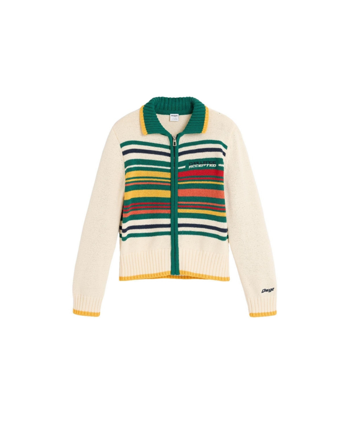 Click here for Desigual Boys Boyss Multicolored striped sweater -... prices