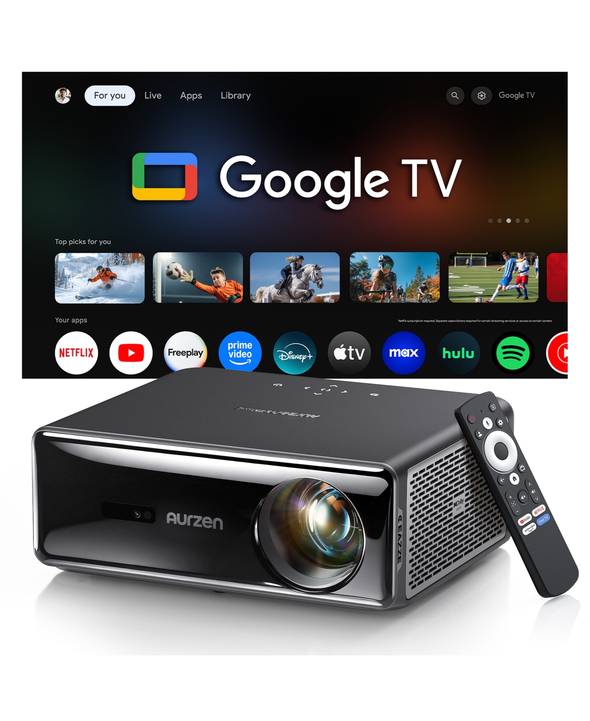 Click here for Aurzen Portable Home Theater Projector with Latest... prices