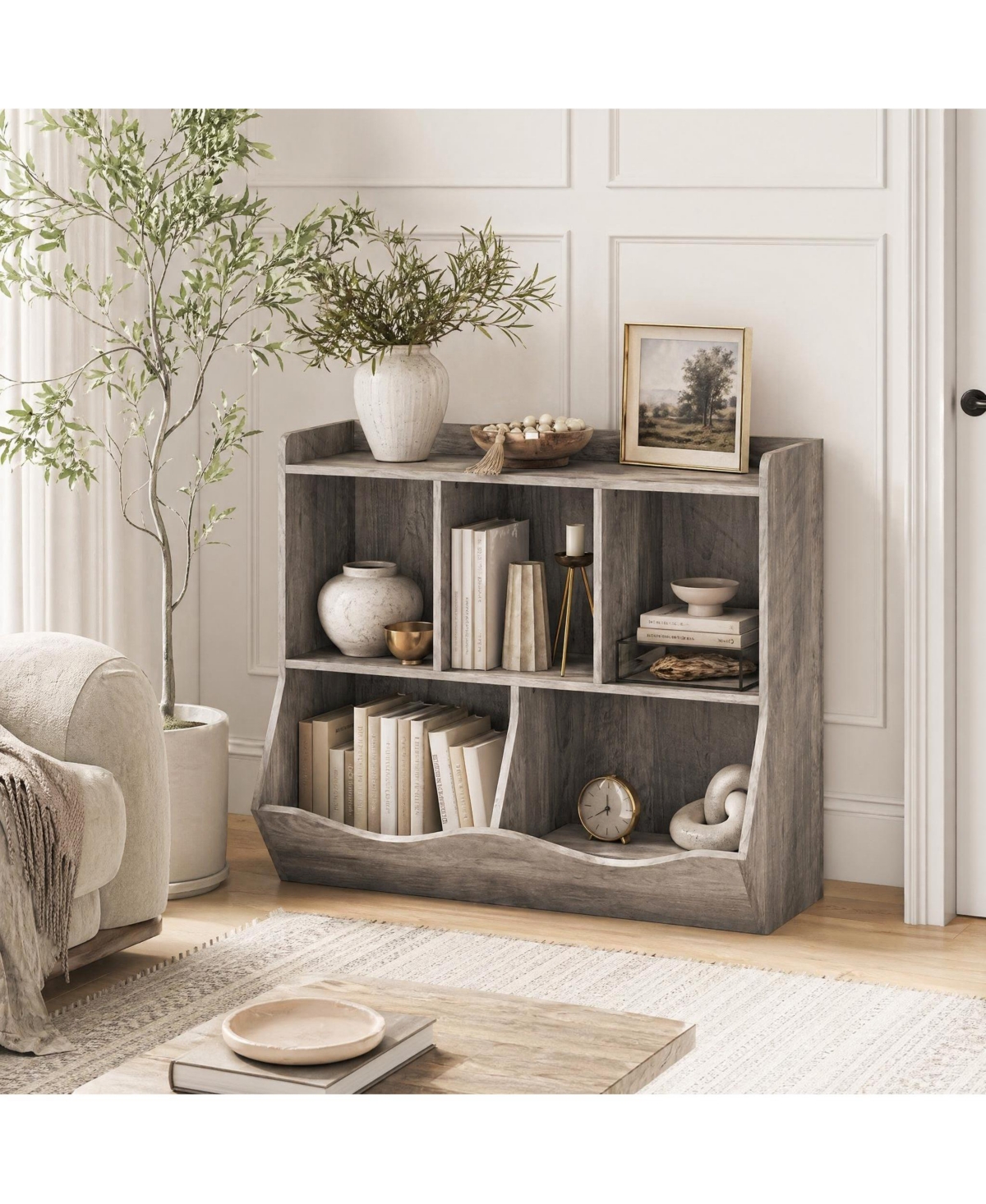 Click here for homfan Kids Toy and Book Storage Organizer with Op... prices