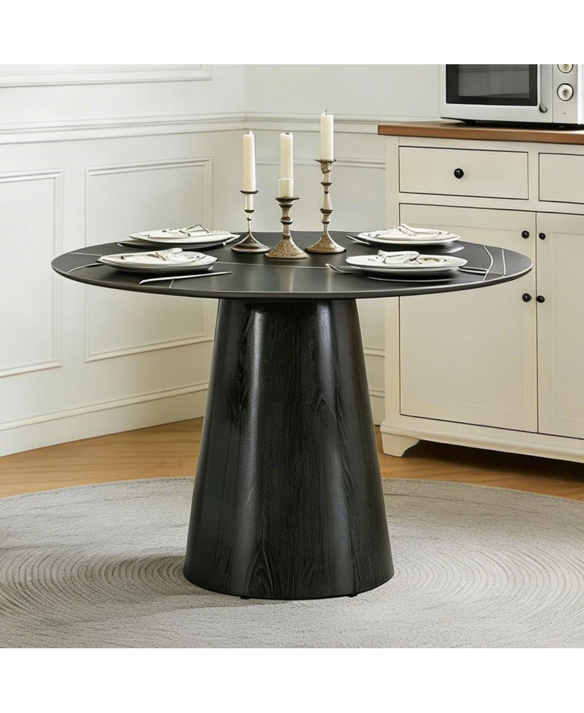 Click here for Streamdale Furniture 42-Inch Modern Round Dining T... prices