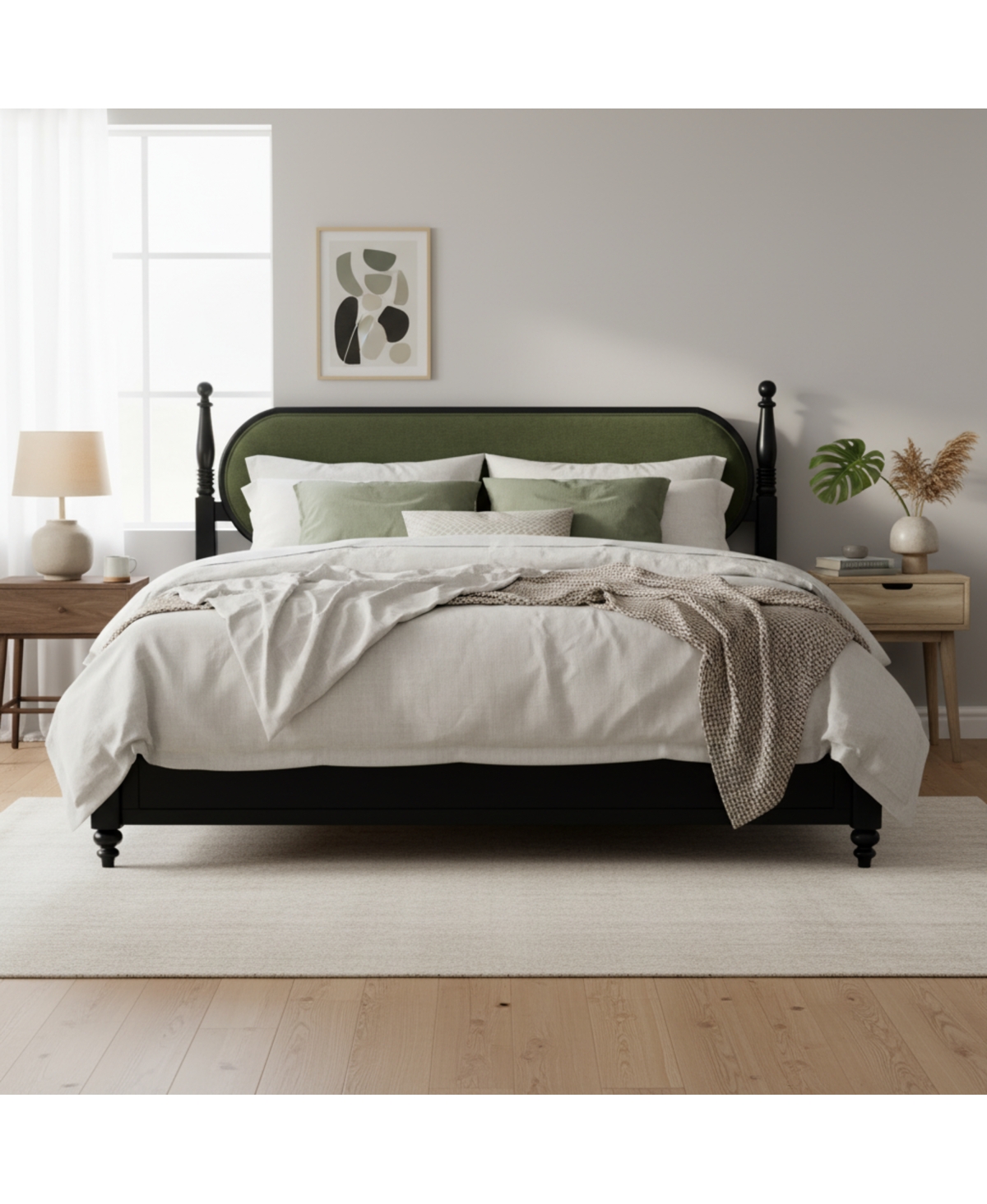 Click here for Streamdale Furniture Queen Solid Wood Platform Bed... prices