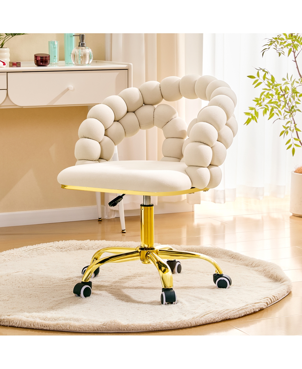 Click here for Streamdale Furniture Modern Velvet Adjustable Swiv... prices