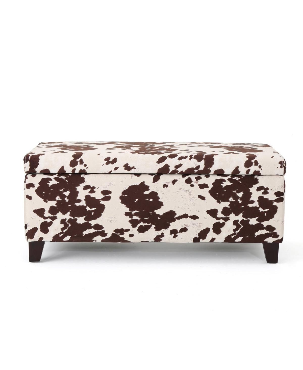 Click here for Streamdale Furniture Storage Ottoman - Brown multi prices