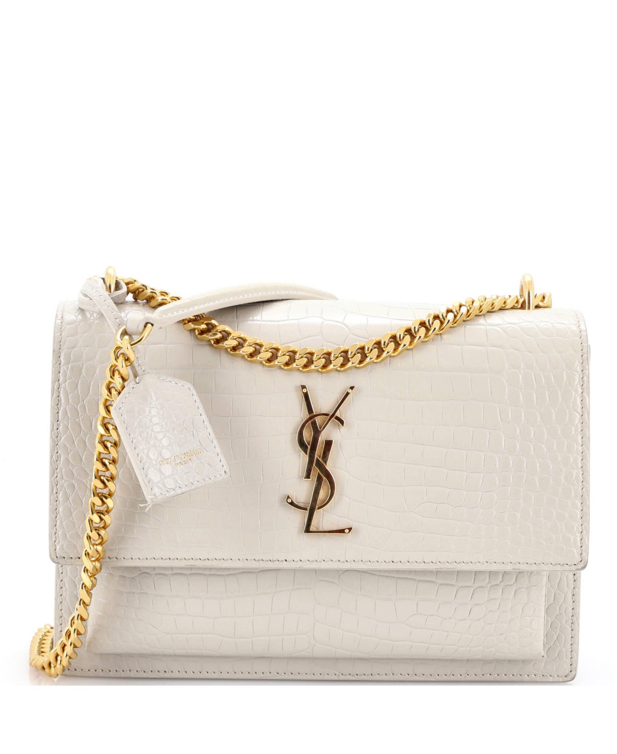Click here for Pre-Owned Saint Laurent Medium Sunset Crossbody Ba... prices