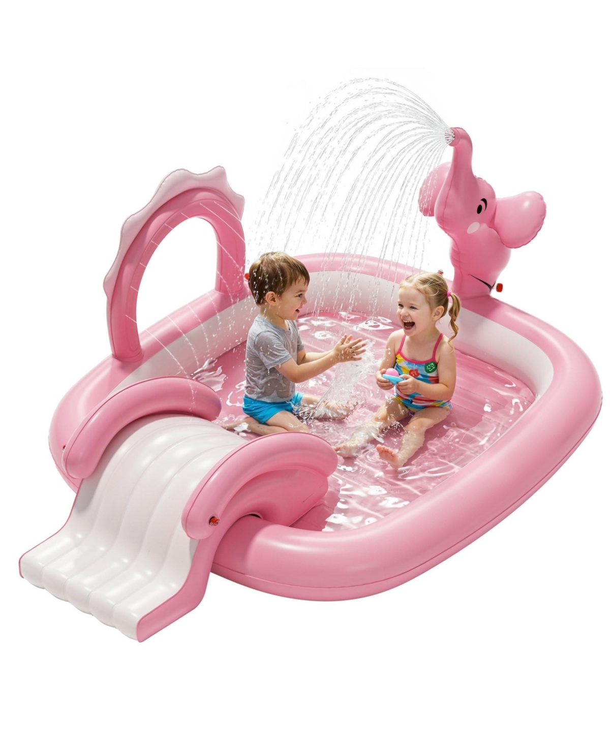 Click here for Gnuadz Elephant Inflatable Pool Slide Sprinkler Pl... prices