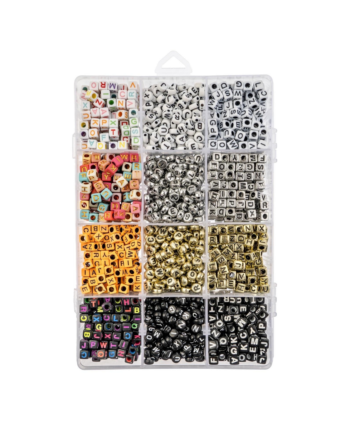 Click here for John Bead 2160pcs Square Alphabet Beads in 12 Grid... prices