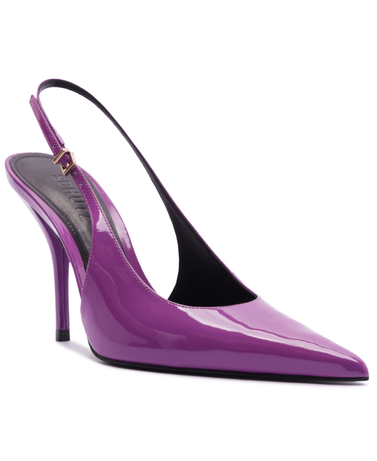Click here for Schutz Womens Liora Pointed Pumps - Viola prices