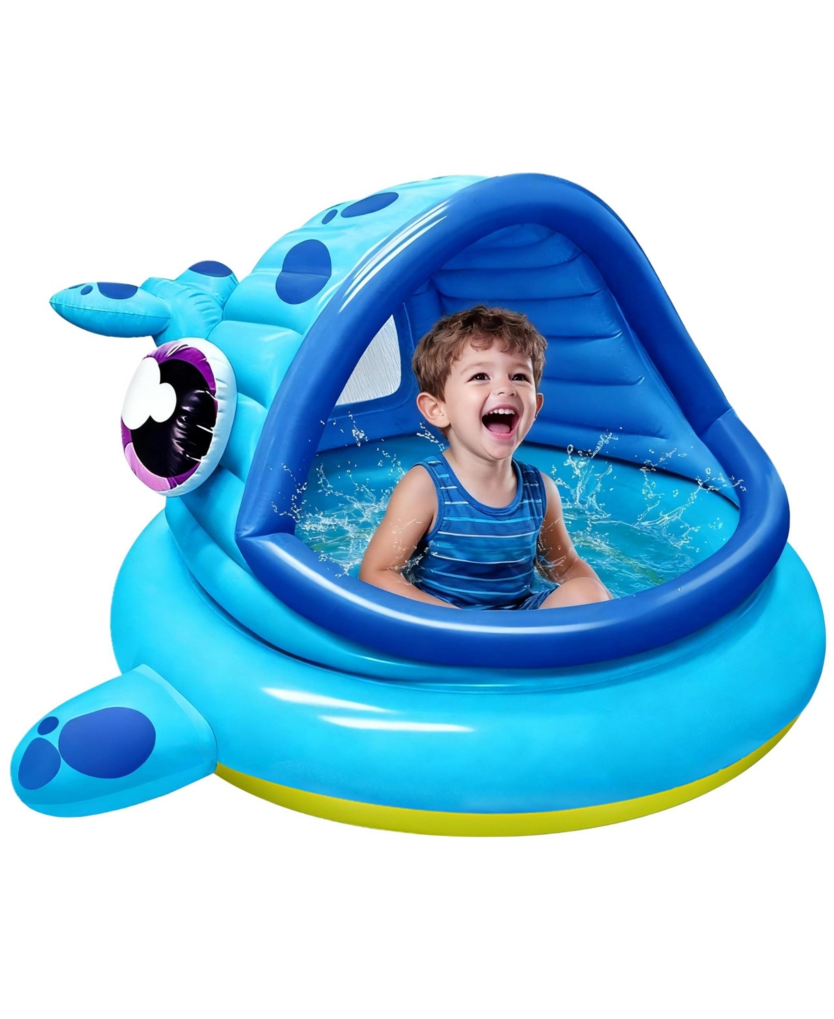 Click here for Gnuadz Inflatable Whale Pool Tent Kids Water Fun -... prices
