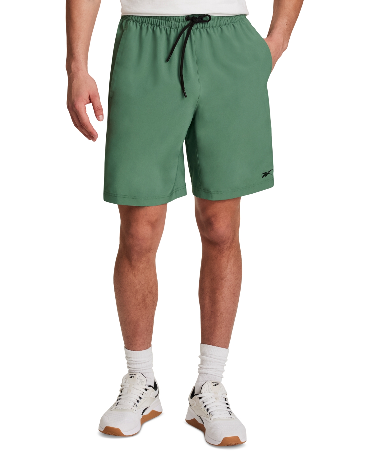 Click here for Reebok Mens Regular-Fit 9 Training Shorts - Field... prices