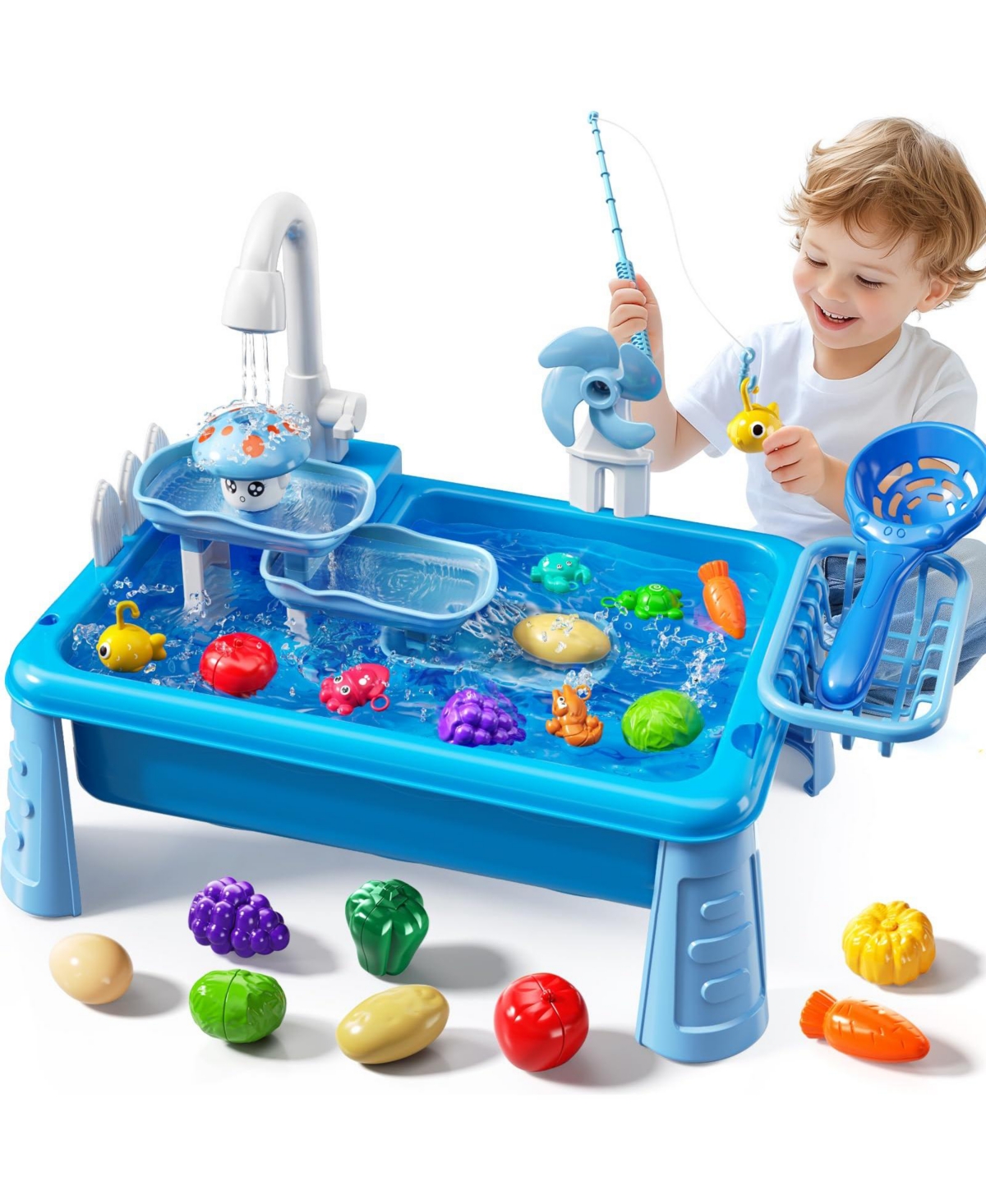 Click here for Gnuadz Water Table Play Sink Outdoor Kitchen Fishi... prices