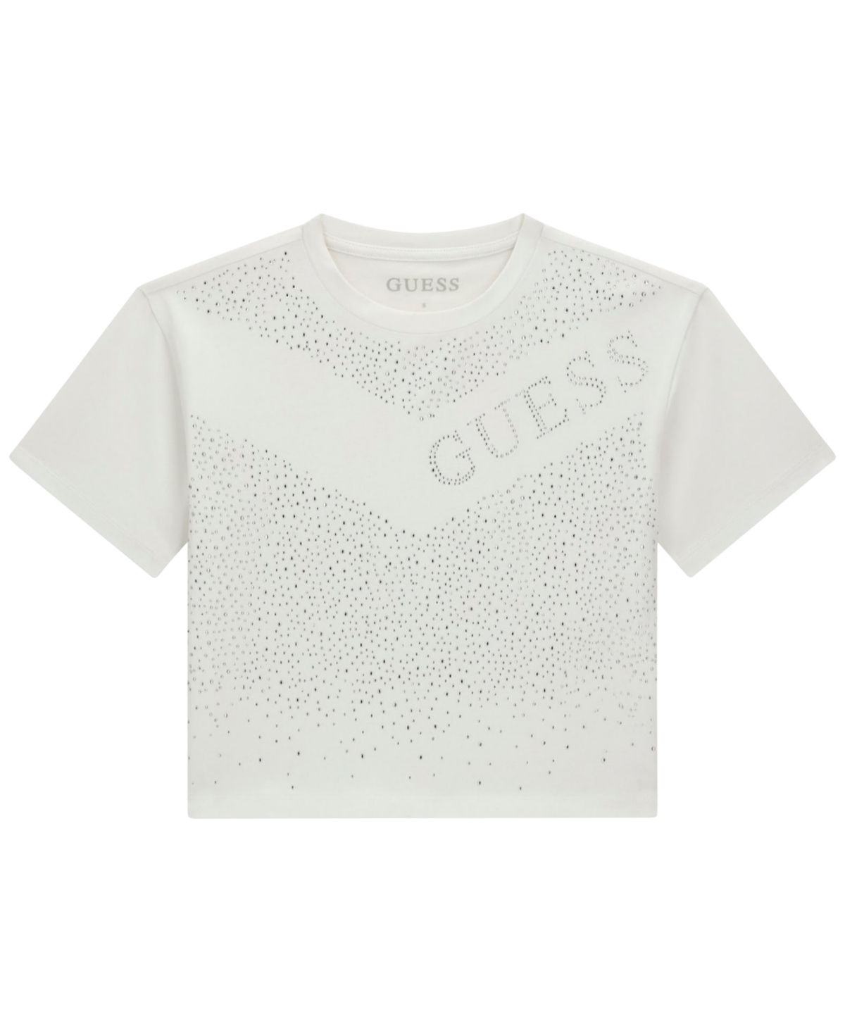 Click here for Guess Girls 7-16 Crewneck T-Shirt - White prices
