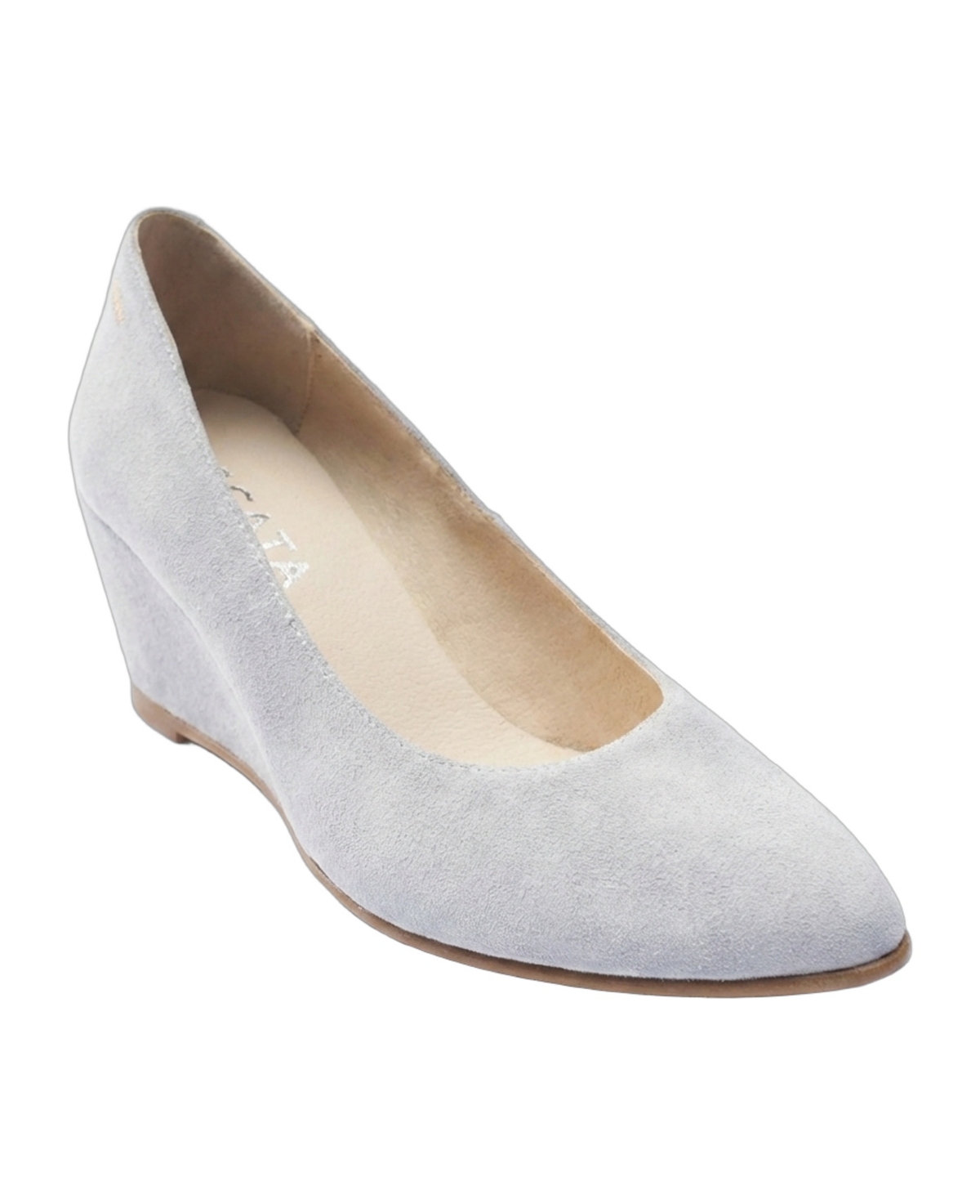 Click here for Viscata Womens Verona Suede Wedges - Grey prices