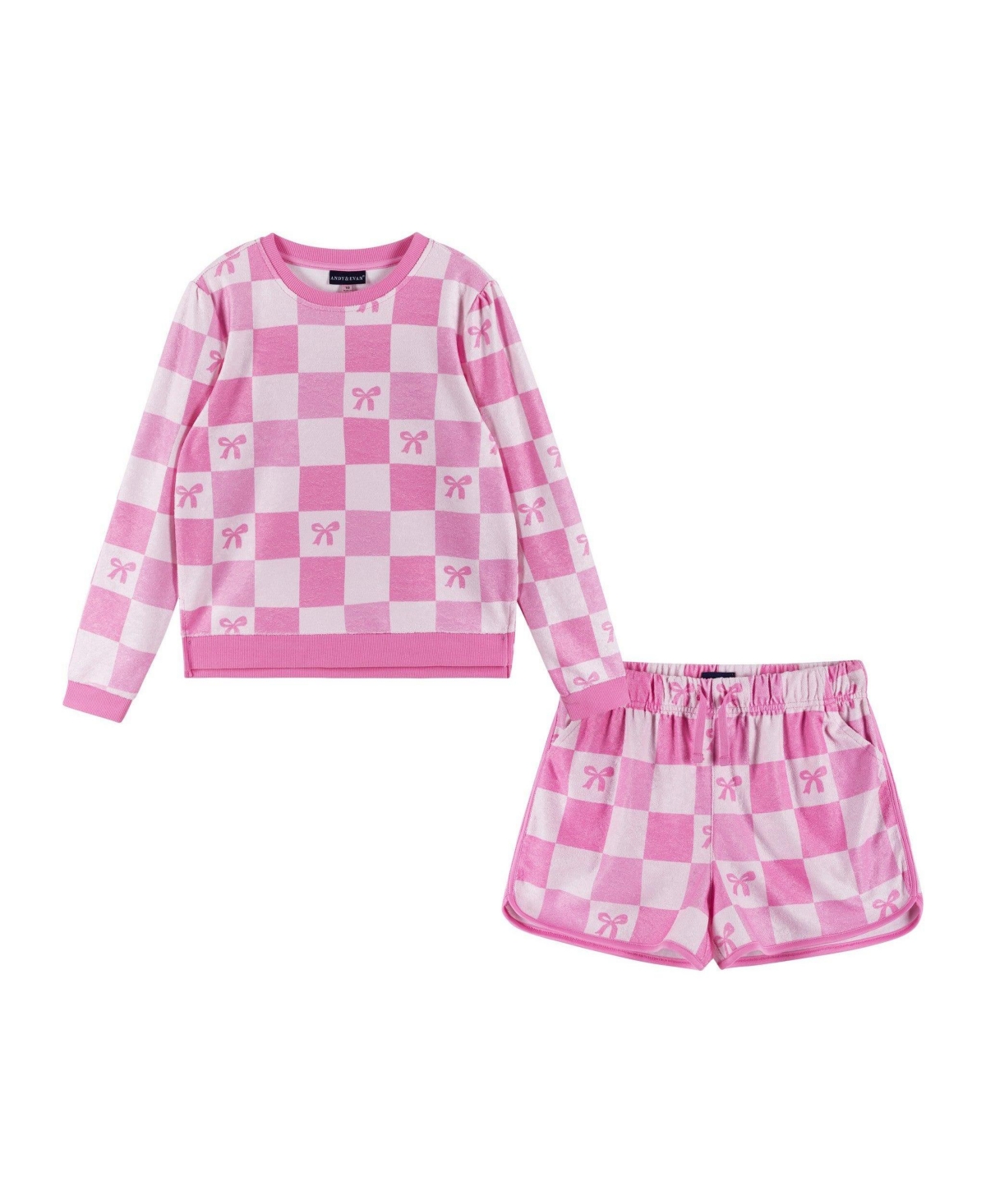 Click here for Andy & Evan Little Girls Andy and Evan Checkered B... prices