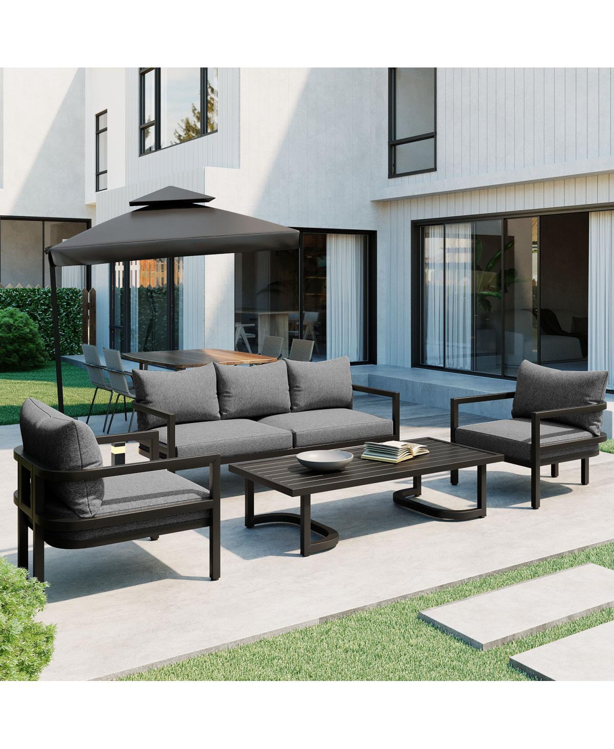 Click here for Streamdale Furniture Multi-Person Steel Patio Sofa... prices
