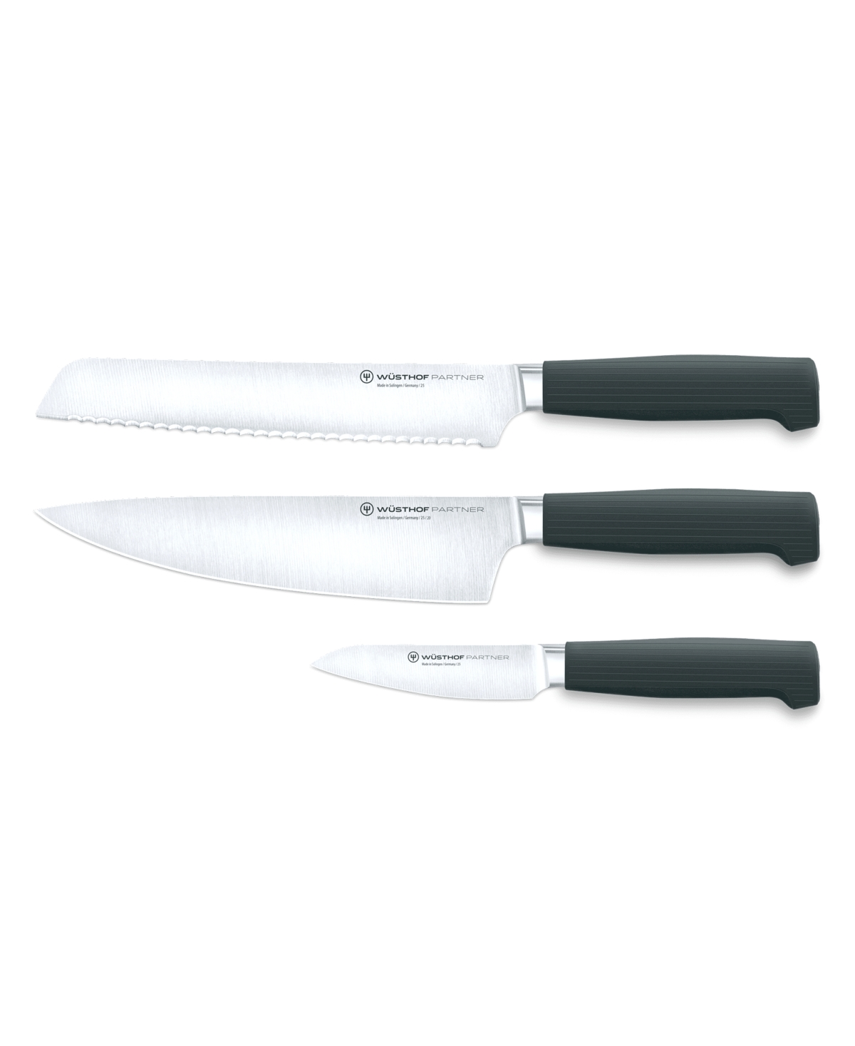 Click here for Wusthof Partner 3-Piece Chef Knife Set - Black  St... prices