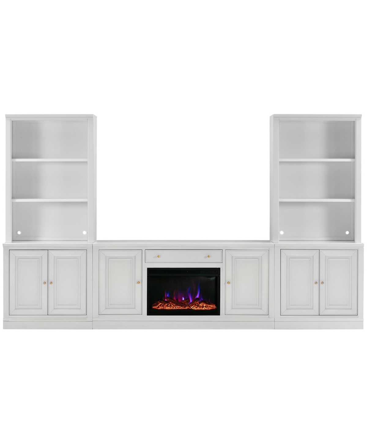 Click here for Amren 65 2 Door Console With Fireplace and Open Hu... prices
