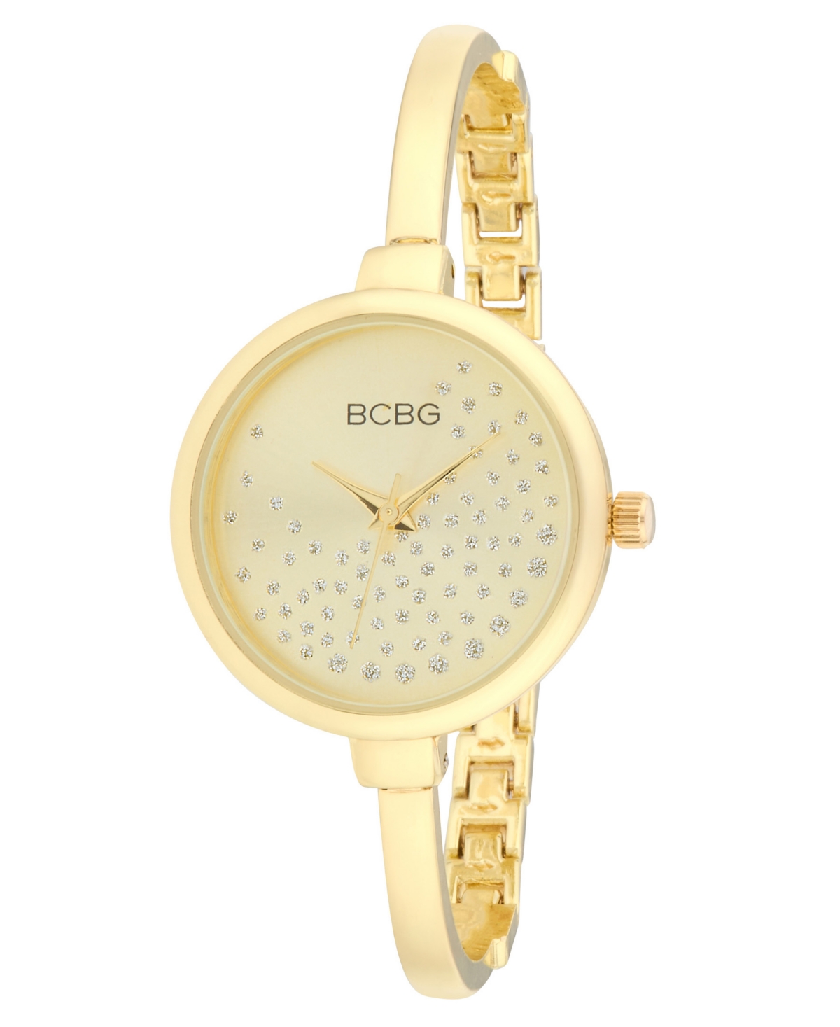 Click here for Bcbg Womens Quartz Round Gold Stainless Steel Watc... prices