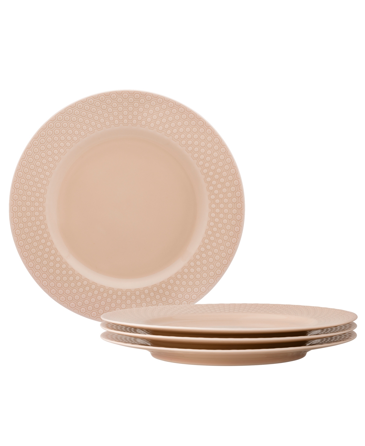 Click here for Noritake Kikko Dinner Plates  Set of 4 - Pink prices