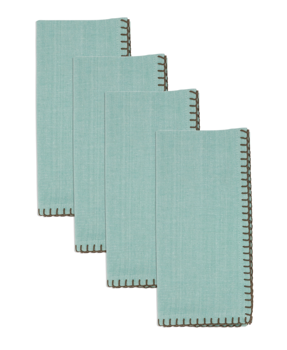 Click here for Saro Lifestyle Whip Stitched Napkins  Set of 4 - A... prices