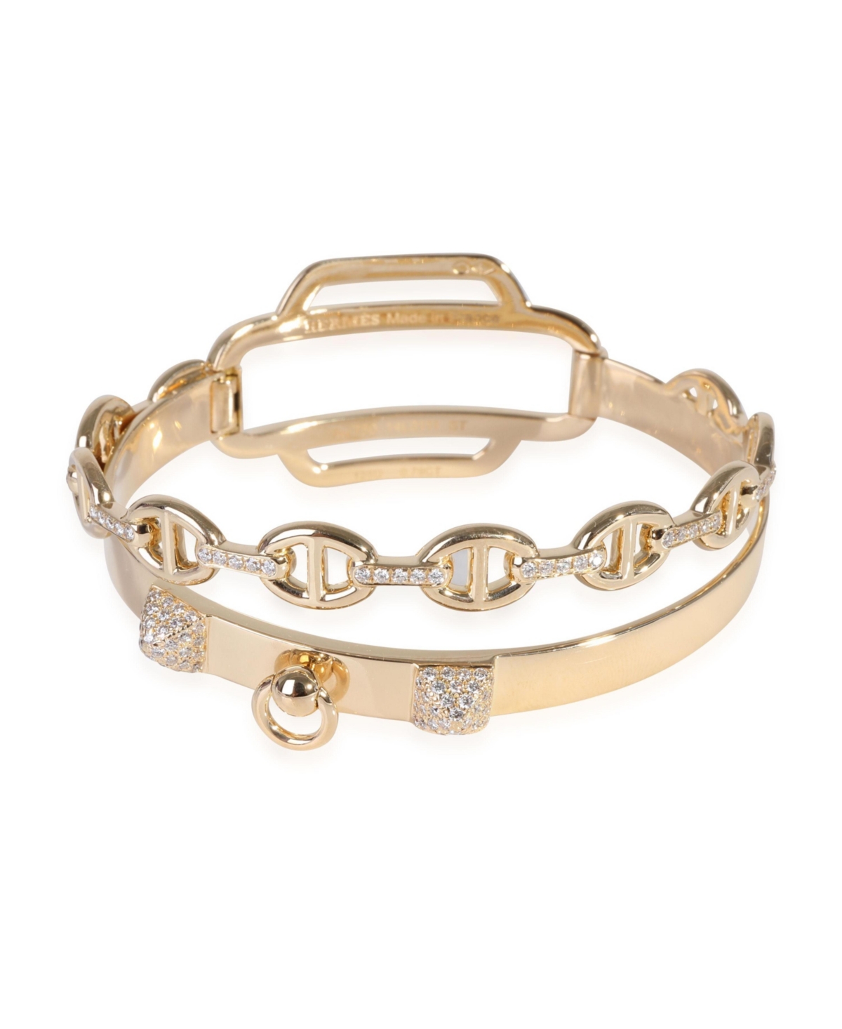 Click here for Pre-Owned Hermes Double Tour Collier De Chien Diam... prices