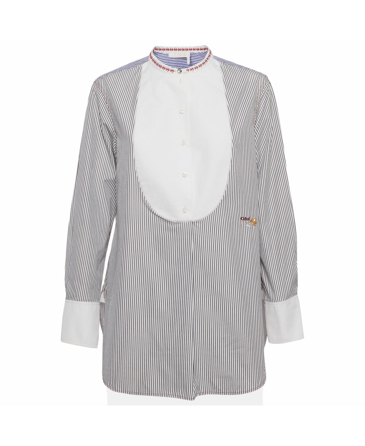 Click here for Pre-Owned Chloe Womens Striped Cotton Tunic prices