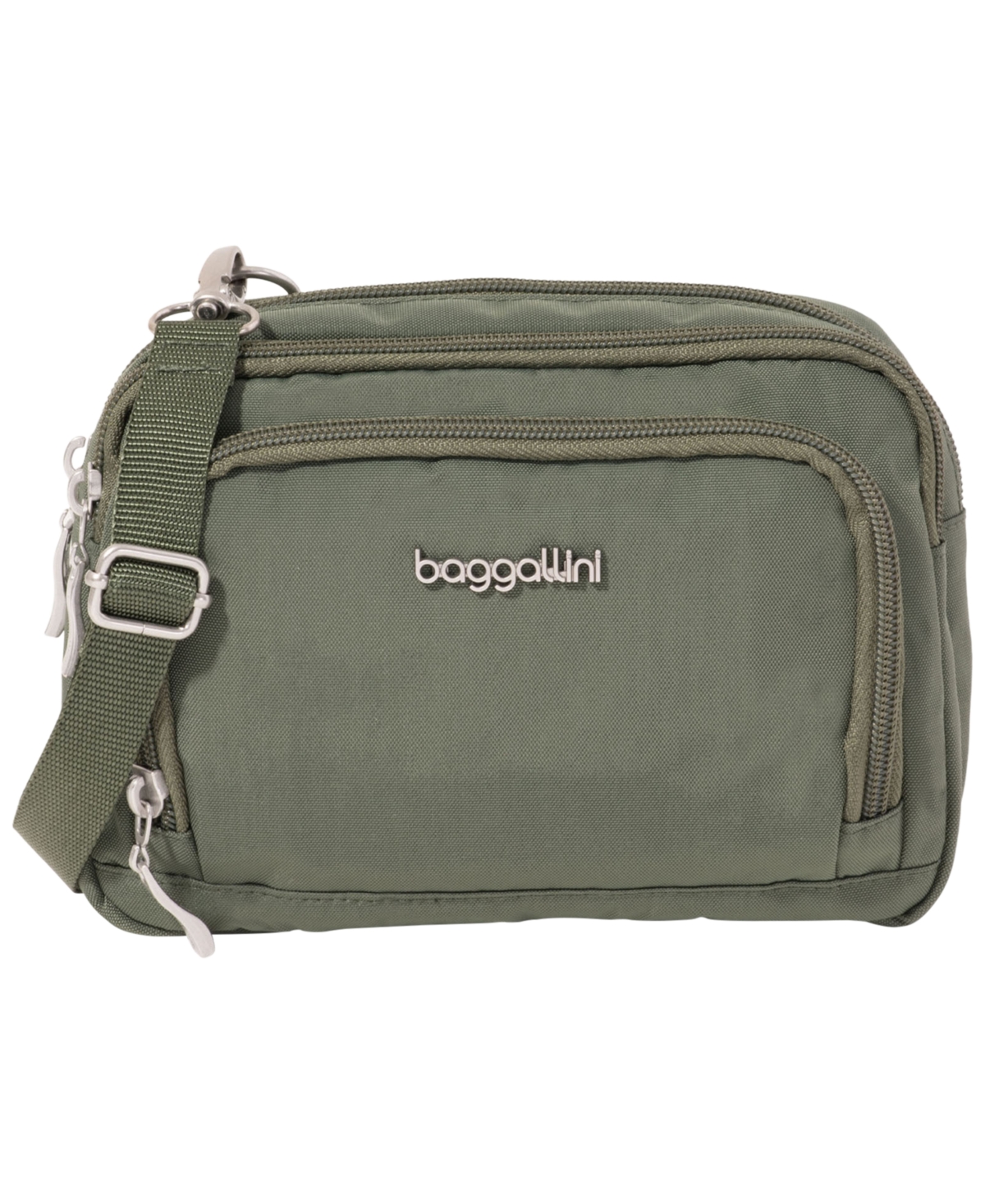Click here for Baggallini Trifecta Small Crossbody Handbag - Thym... prices