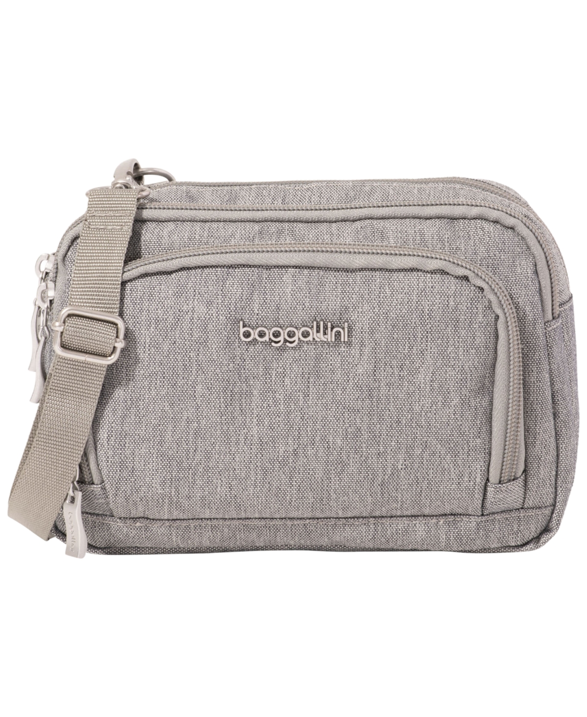 Click here for Baggallini Trifecta Small Crossbody Handbag - Ston... prices
