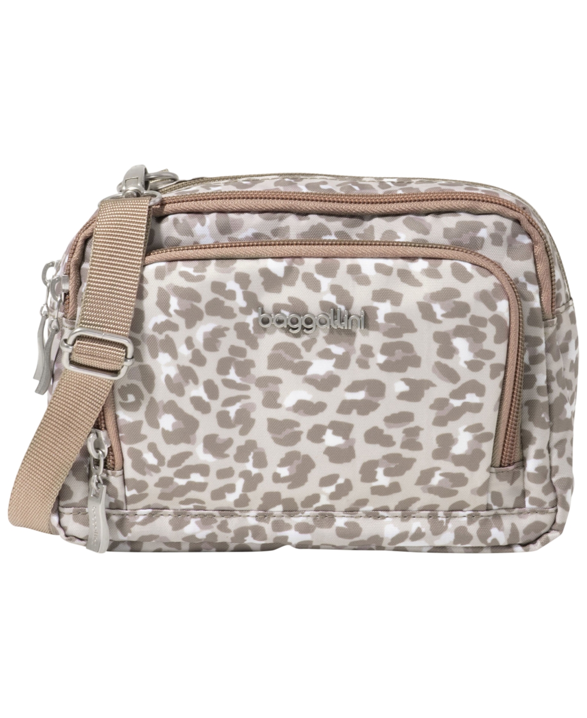 Click here for Baggallini Trifecta Small Crossbody Handbag - Moch... prices