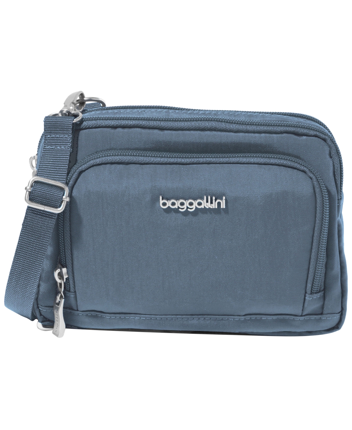 Click here for Baggallini Trifecta Small Crossbody Handbag - Mist prices