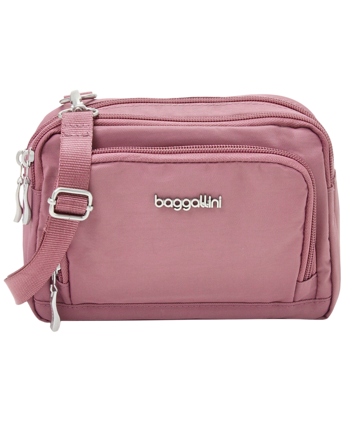 Click here for Baggallini Trifecta Small Crossbody Handbag - Dust... prices
