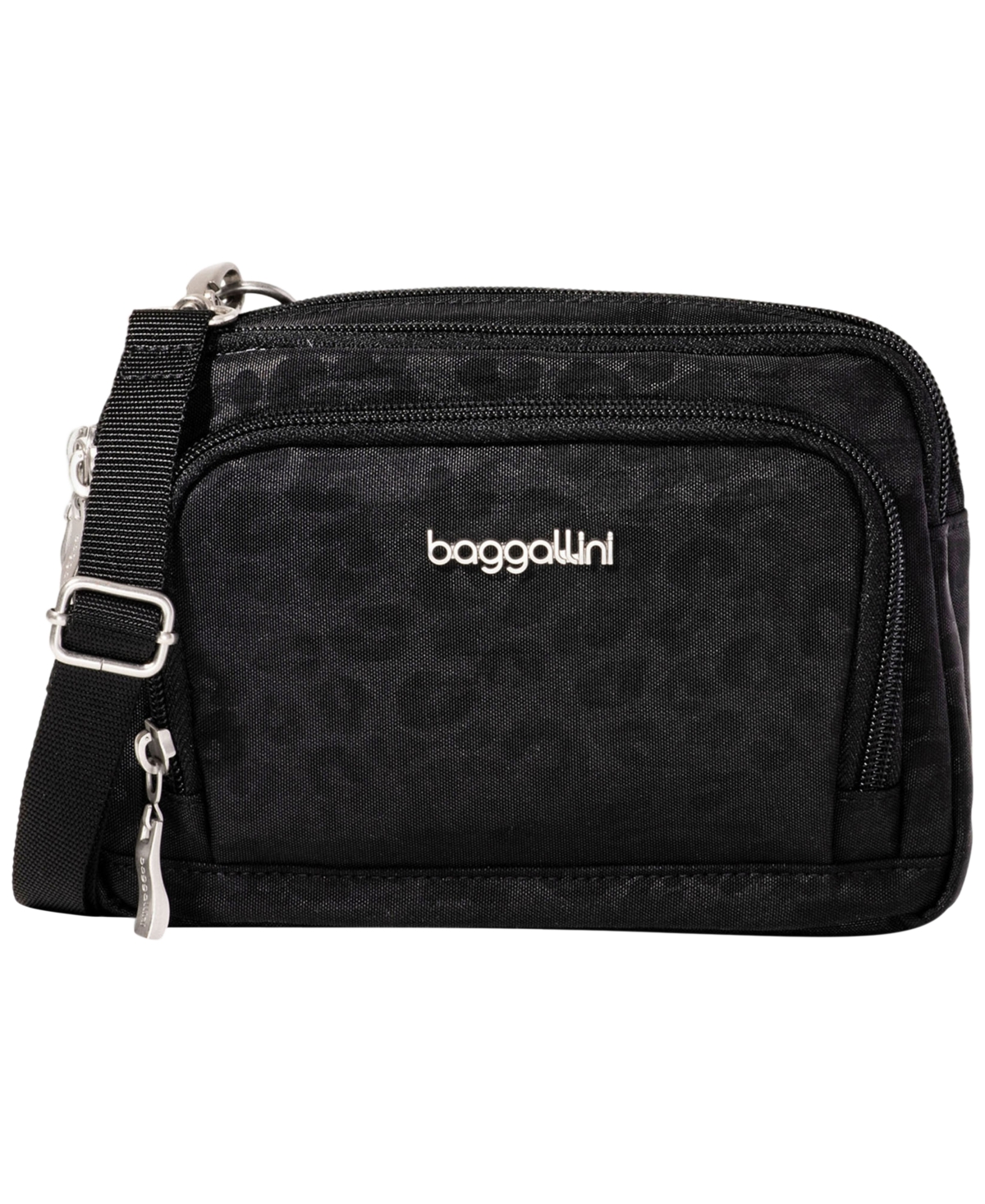 Click here for Baggallini Trifecta Small Crossbody Handbag - Blac... prices
