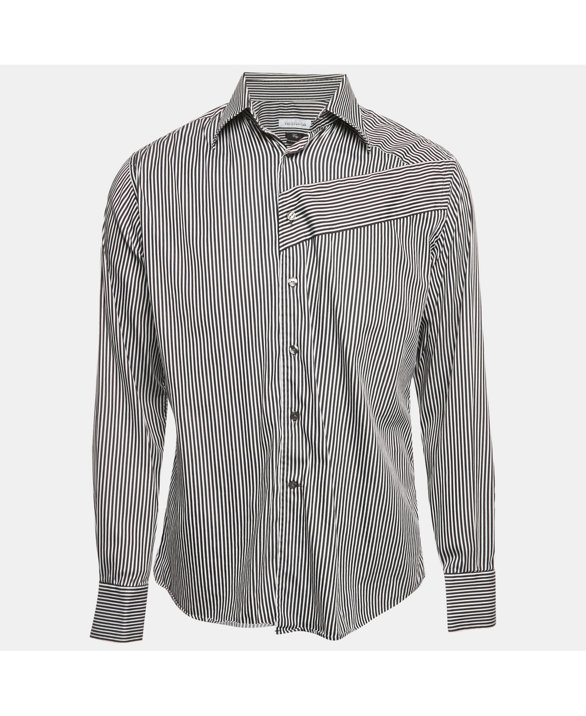 Click here for Pre-Owned Versace Mens Collection Striped Cotton C... prices