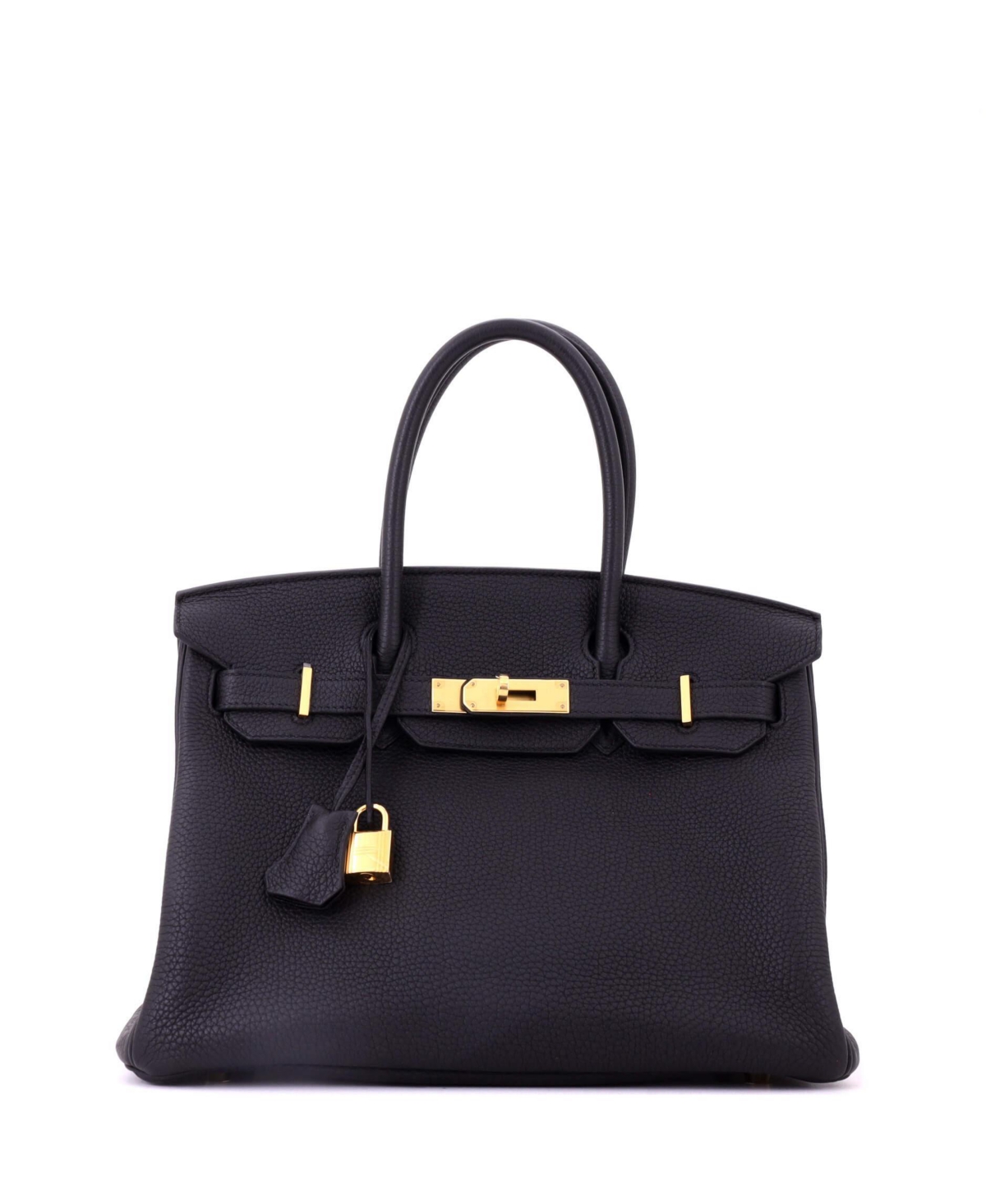 Click here for Pre-Owned HERMES Birkin 30 Handbag Black Togo with... prices