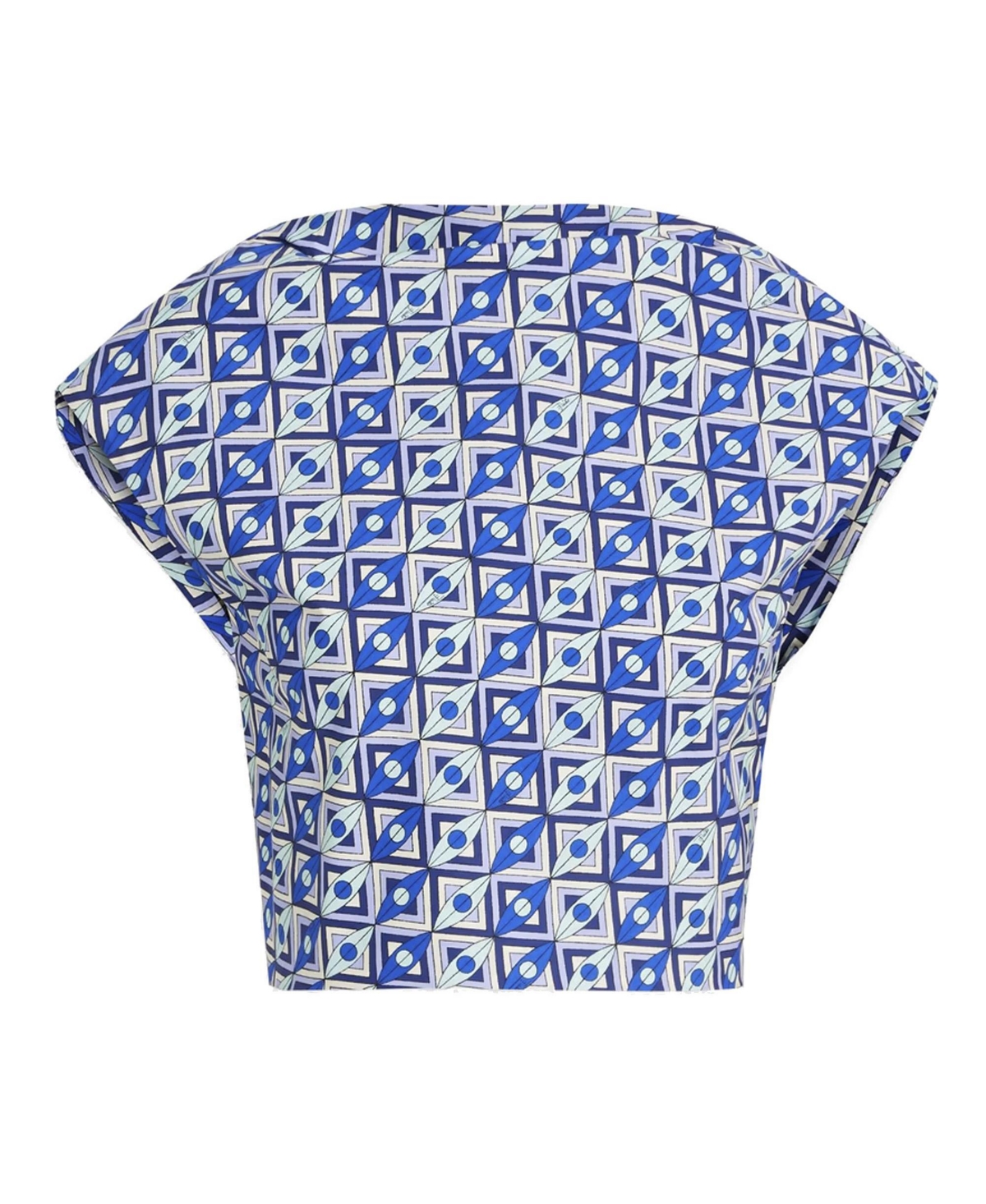 Click here for Pre-Owned Emilio Pucci Womens Printed Cotton Tie-U... prices