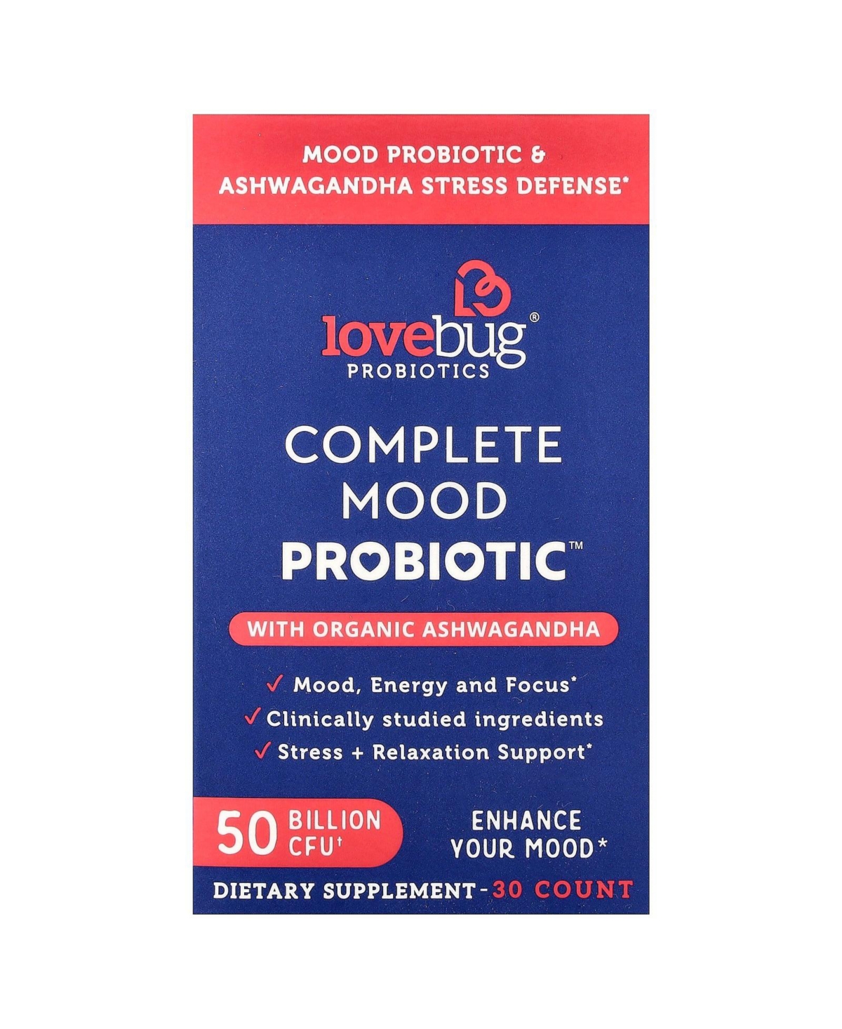 Click here for LoveBug Probiotics Complete Mood Probiotic with Or... prices