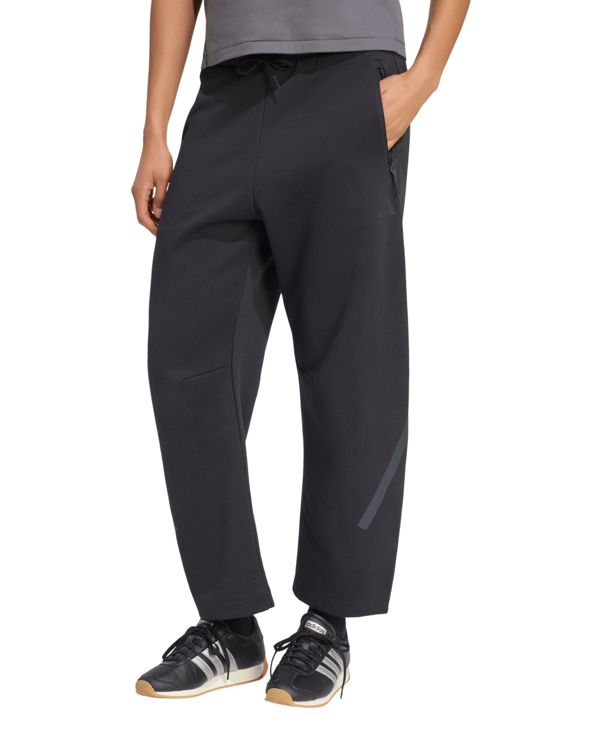 Click here for adidas Womens Z.n.e. Open Hem Pants - Black prices