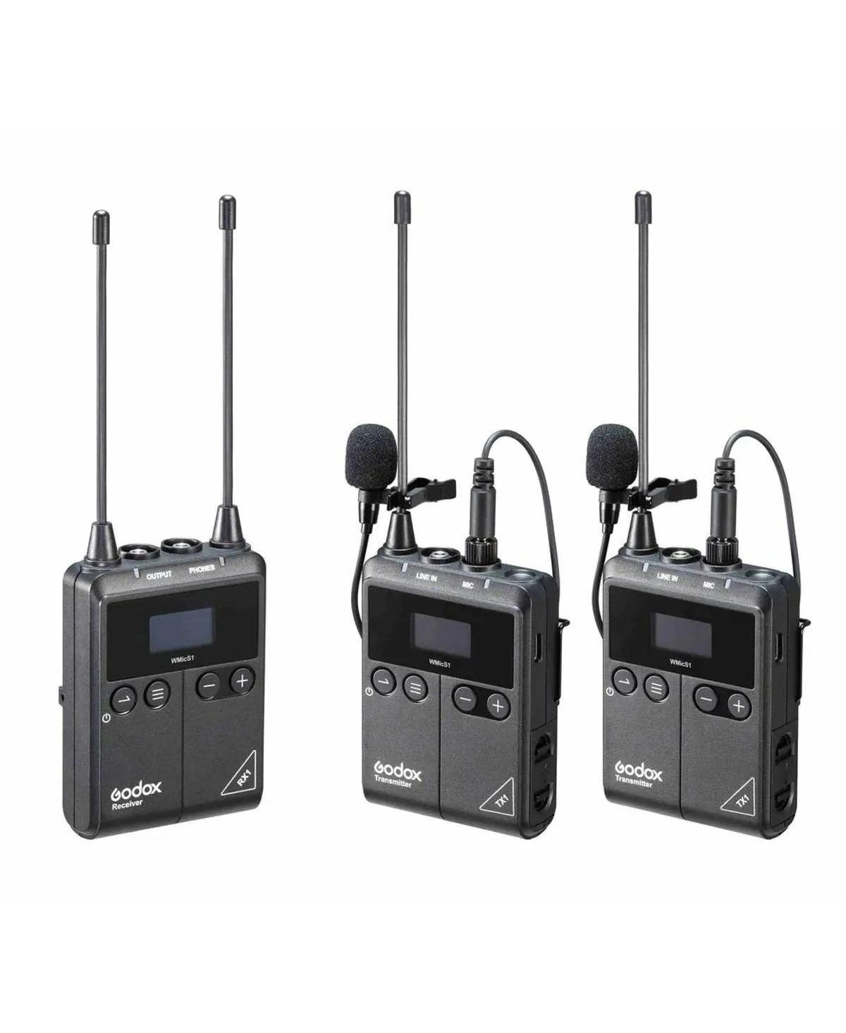 Click here for Godox WMicS1 Ufh Wireless Microphone System 2 with... prices