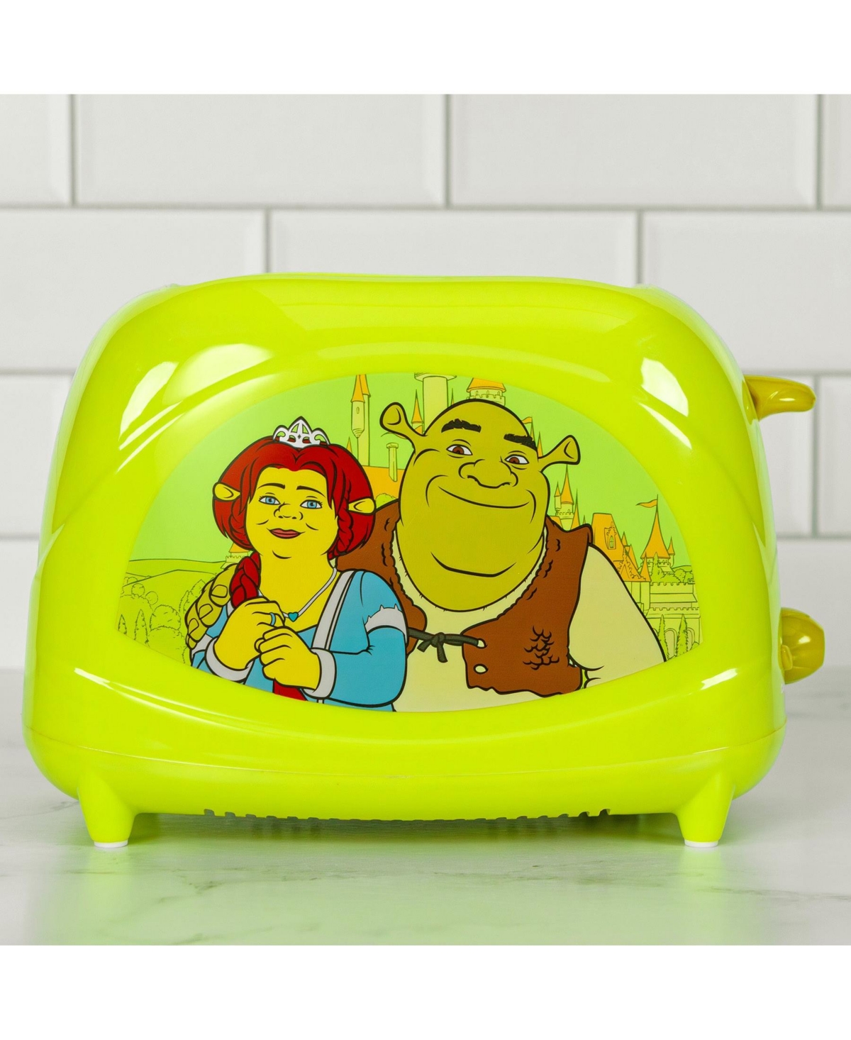 Click here for Uncanny Brands Shrek Two-Slice Toaster prices