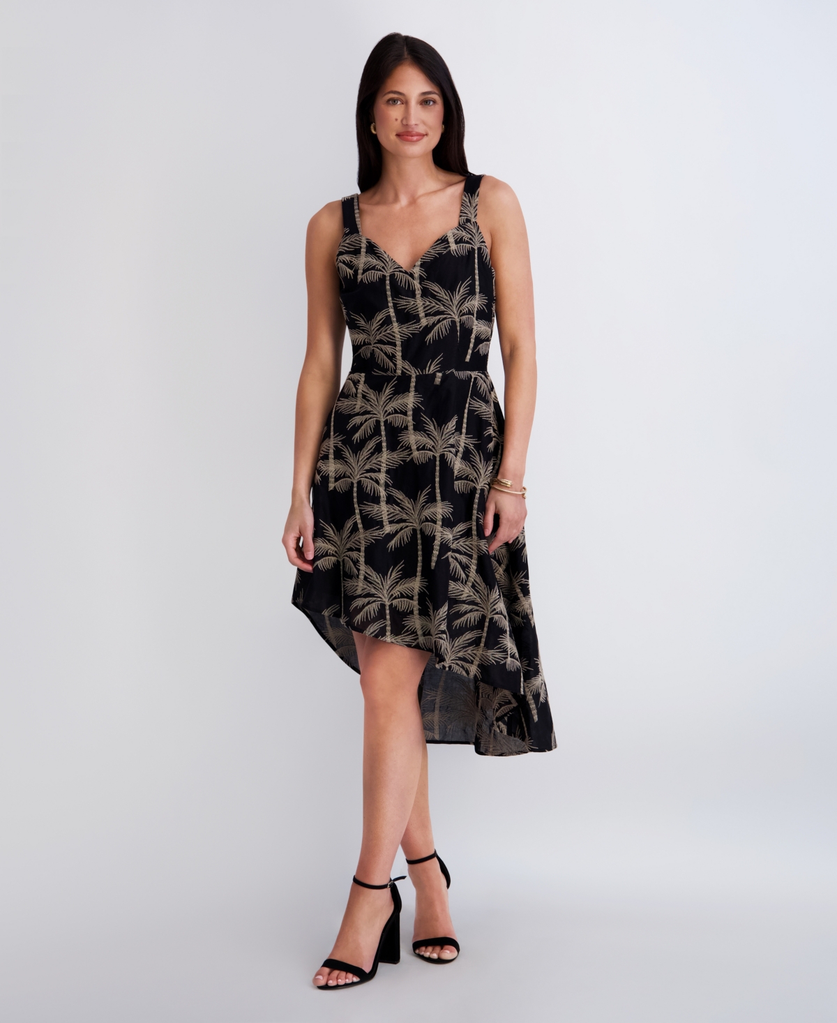 Click here for Kensie Womens Embroidered Woven Sleeveless Dress -... prices